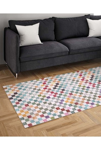 Serace Halı Dijital Baskılı, Yıkanabilir, Dokuma, Efektli, Klasik, Desenli, Halı,kaymaz Taban