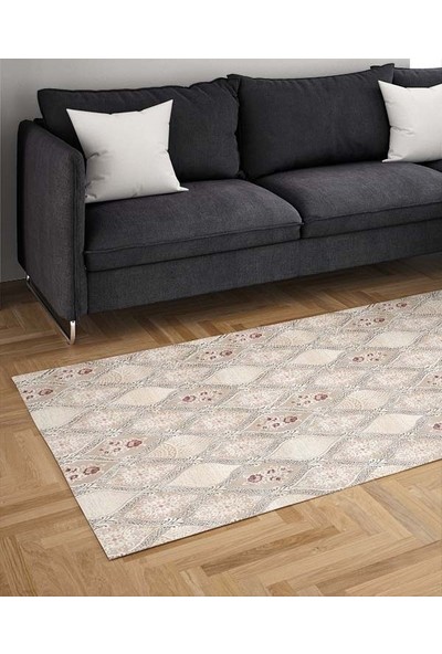 Serace Halı Dijital Baskılı, Yıkanabilir, Dokuma, Efektli, Klasik, Desenli, Halı,kaymaz Taban