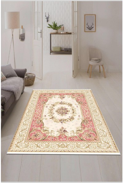 Serace Halı Dijital Baskılı, Yıkanabilir, Dokuma, Efektli, Klasik, Desenli, Halı,kaymaz Taban