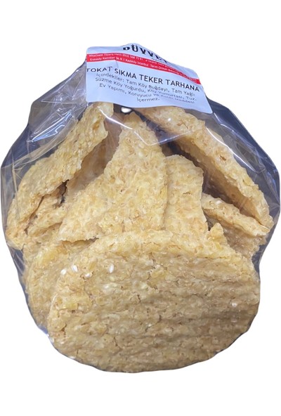 Düvvet Tokat Sıkma Teker Tarhana 700 gr