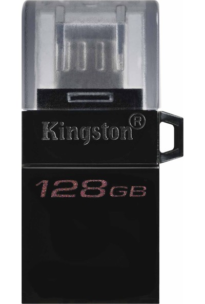 Kingston DTDUO3G2-128GB Dt Microduo 3 Gen2 + Microusb (Android-Otg) Çift Taraflı Flash Bellek Kingston DTDUO3G2-128GB Dt Microduo 3 Gen2 + Microusb (Android-Otg) Çift Taraflı Flash Bellek