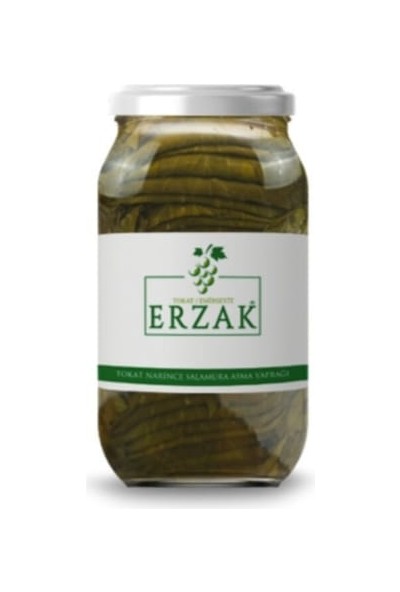 Erzak Kadın Kooperatifi Tokat Yaprağı Cam Kavonoz 1 Kg Erzak Kadın Kooperatifi Tokat Yaprağı Cam Kavonoz 1 Kg