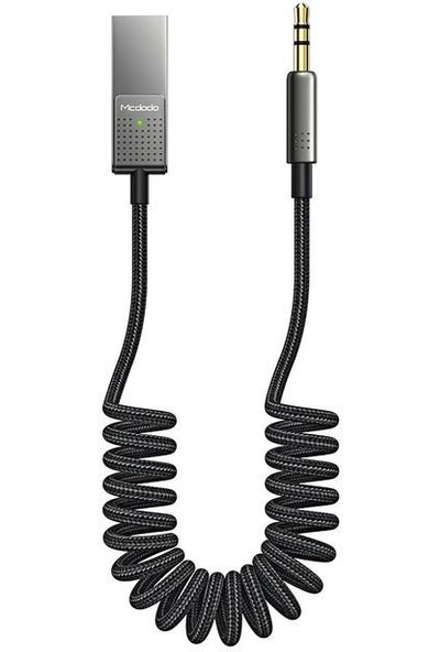 Mcdodo Ca-8700 Bluetooth Alıcı Aux Dönüştürücü Wireless Araç Kiti-Gri Mcdodo Ca-8700 Bluetooth Alıcı Aux Dönüştürücü Wireless Araç Kiti-Gri