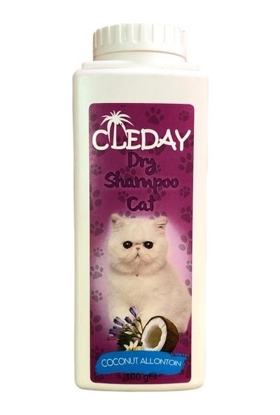 Cleday Dry Shampoo Cat & Kediler Için Kuru Şampuan Cleday Dry Shampoo Cat & Kediler Için Kuru Şampuan