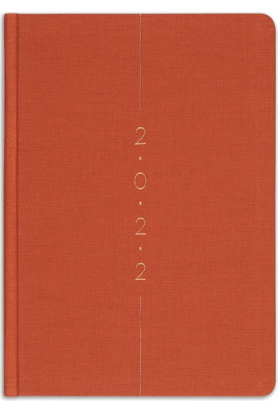 Matt Notebook 2022 Yılı A5 Keten Ajanda 12 Aylık Turuncu Matt Notebook 2022 Yılı A5 Keten Ajanda 12 Aylık Turuncu