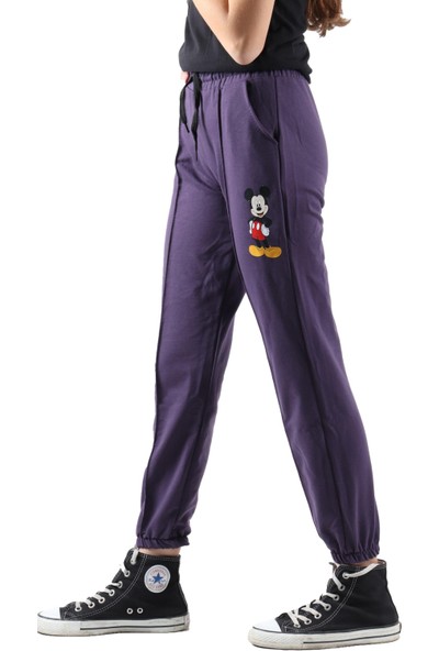 Minies Mickey Mouse Baskılı Kız Eşofman Altı