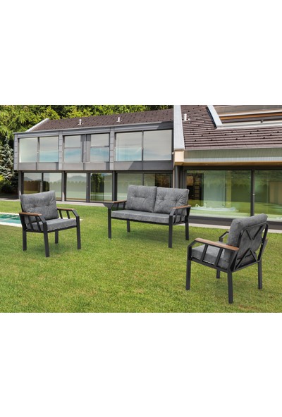 Tu Tienda Bahçe Balkon Kafe Mobilyası 2+1+1