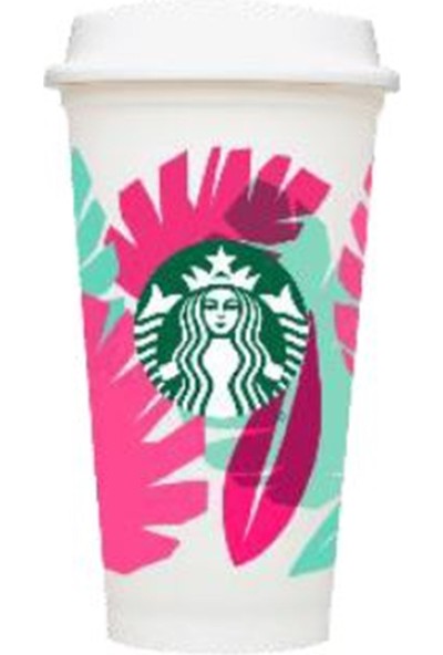 Starbucks Starbucks® Pembe-Mavi Reusable Cup - 11112629