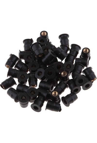 Homyl 50 x Motosiklet Ön Cam Cıvata Seti Kauçuk Kuyu Somun M5 (Yurt Dışından) Homyl 50 x Motosiklet Ön Cam Cıvata Seti Kauçuk Kuyu Somun M5 (Yurt Dışından)