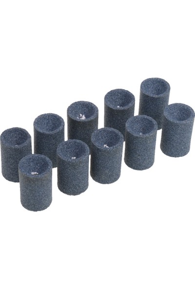 Homyl 10 Adet Dart Kalemtıraş Kesme Taş Kum Taş Çelik Ucu Için Dart Gri (Yurt Dışından)