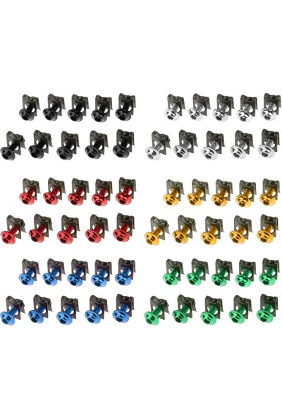 Homyl 10 Parça Motosiklet M6 / 6mm Vücut Perşembe Cıvata Honda Gold Için Raptiye Klipsleri (Yurt Dışından) Homyl 10 Parça Motosiklet M6 / 6mm Vücut Perşembe Cıvata Honda Gold Için Raptiye Klipsleri (Yurt Dışından)