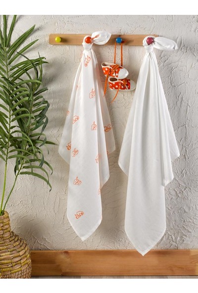 Siriustex Home Collection 2'li Bebek Müslin Bez Siriustex Home Collection 2'li Bebek Müslin Bez