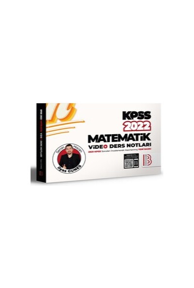 Benim Hocam Yayınevi Benim Hocam Yayınları 2022 KPSS Matematik Video Ders Notları Benim Hocam Yayınevi Benim Hocam Yayınları 2022 KPSS Matematik Video Ders Notları