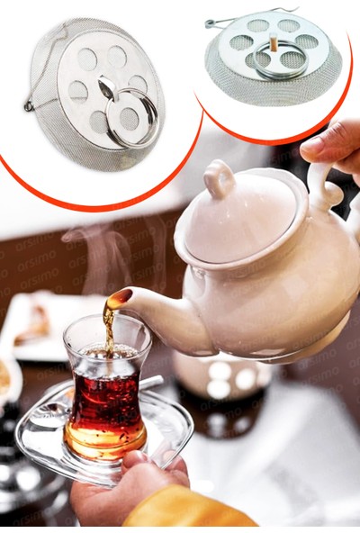 Hızlıxavm Demlik Içi Sök Tak Çay Süzgeci ( 5 Adet ) Hızlıxavm Demlik Içi Sök Tak Çay Süzgeci ( 5 Adet )