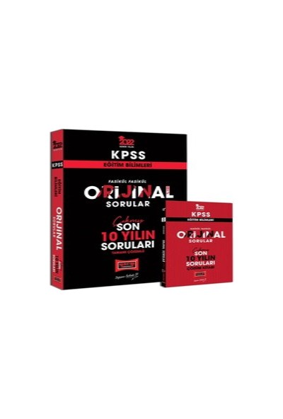 Yargı Yayınevi Yargı Yayınları 2022 KPSS Eğitim Bilimleri Fasikül Fasikül Orijinal Sorular Tamamı Çözümlü Son 10 Yılın Çıkmış Soruları Yargı Yayınevi Yargı Yayınları 2022 KPSS Eğitim Bilimleri Fasikül Fasikül Orijinal Sorular Tamamı Çözümlü Son 10 Yılın Çıkmış Soruları