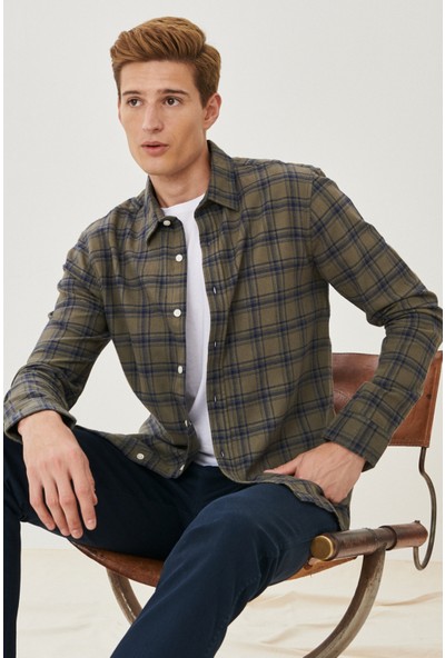 Wrangler Regular Fit Normal Kesim Pamuk Uzun Kollu Gömlek Wrangler Regular Fit Normal Kesim Pamuk Uzun Kollu Gömlek