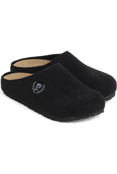 Pierre Cardin Ase Keçeli Rahat Sıcak Erkek Kadın Ev Terliği