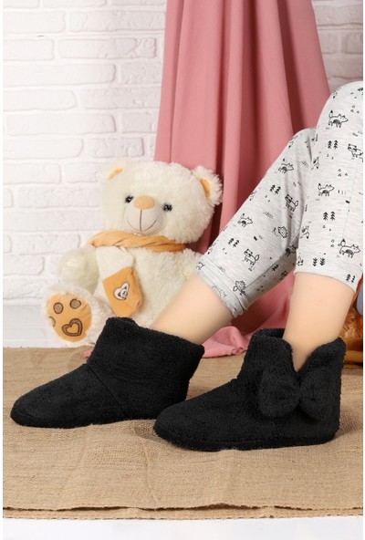 Ayakland Rdp Fiyonklu Kışlık Panduf Kadın Ev Botu