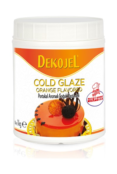 Ovalette Ovalette Dekojel Portakal Aromalı Soğuk Pasta Jeli 1 kg Ovalette Ovalette Dekojel Portakal Aromalı Soğuk Pasta Jeli 1 kg