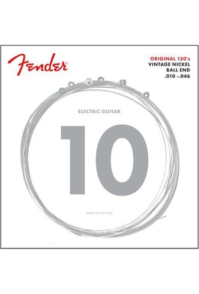 Fender 150R Elektro Gitar Tel Seti 10-46 0730150406 Fender 150R Elektro Gitar Tel Seti 10-46 0730150406