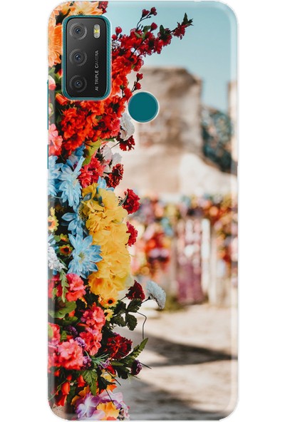 TCL 20 E Kılıf Silikon Desen Özel Seri Gerçek Çiçekler 1743 TCL 20 E Kılıf Silikon Desen Özel Seri Gerçek Çiçekler 1743