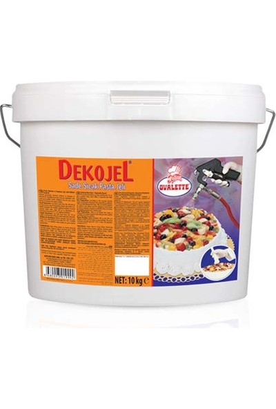 Ovalette Ovalettedekojel Çilek Aromalı Sıcak Pasta Jeli 10 kg