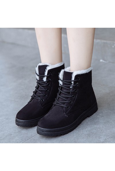 Sitong Pamuk Ayakkabı Siyah Kar Botu (Yurt Dışından) Sitong Pamuk Ayakkabı Siyah Kar Botu (Yurt Dışından)