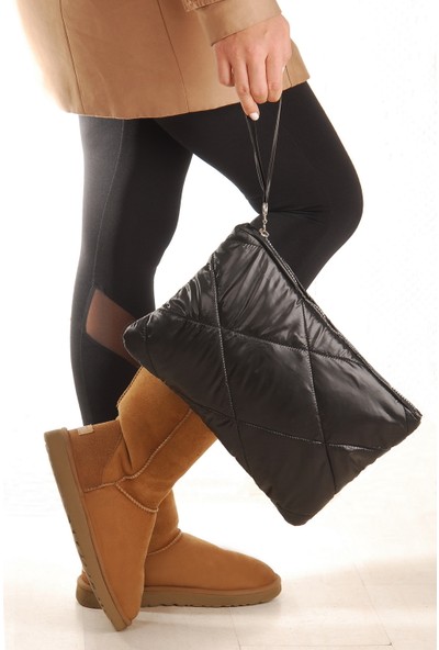 Simfa Kapitone Clutch / Portföy Çanta