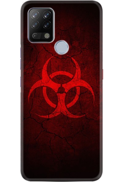 Kılıfland Tecno Pova Kılıf Silikon Desen Özel Seri Virus 1654