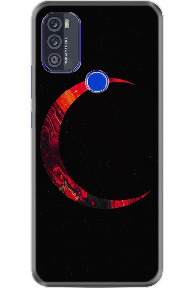 Reeder P13 Blue Max 128GB Kılıf Silikon Desen Özel Seri Red Moons 1747 Reeder P13 Blue Max 128GB Kılıf Silikon Desen Özel Seri Red Moons 1747