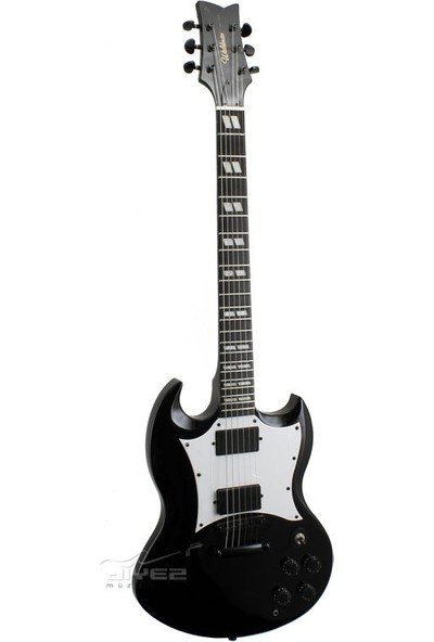 Waldman GSG500-BK Elektro Gitar (Taşıma Çantası ) Waldman GSG500-BK Elektro Gitar (Taşıma Çantası )