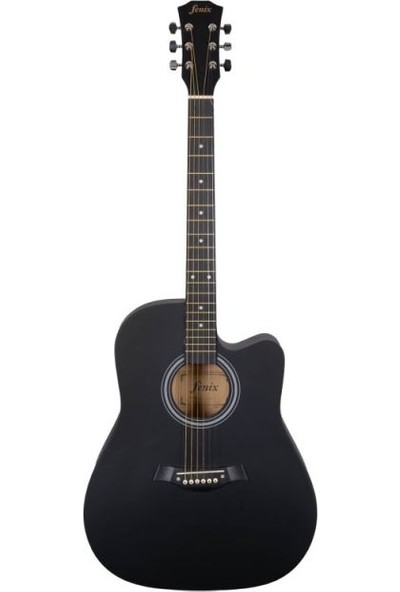 Fenix Psag-13/bk Akustik Gitar (Siyah)