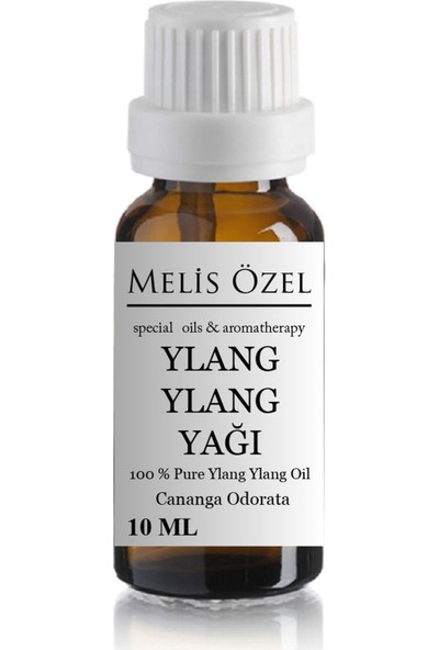 Melis Özel Saf Ylang Ylang Uçucu Yağı 10 ml