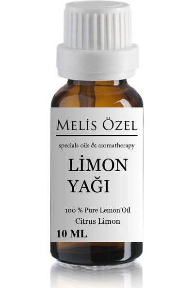 Melis Özel Saf Limon Uçucu Yağı 10 ml Melis Özel Saf Limon Uçucu Yağı 10 ml