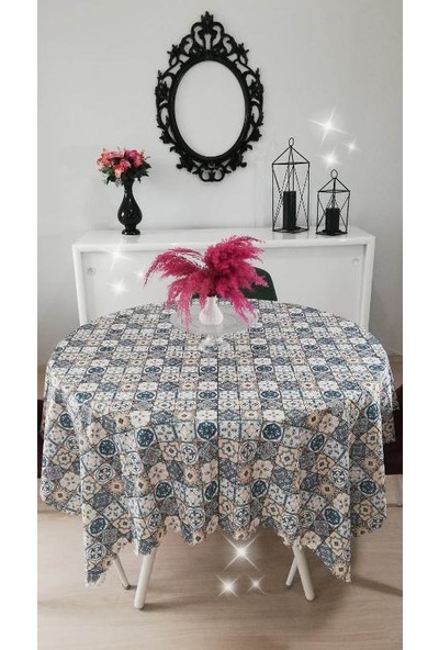 Bgz Home Dertsiz Masa Örtüsü Sofra Bezi 150 x 150 cm