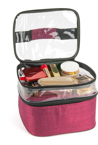 Markaflex Makyaj Çantası Makyaj Malzeme Çantası Makyaj Malzemesi Için Çanta