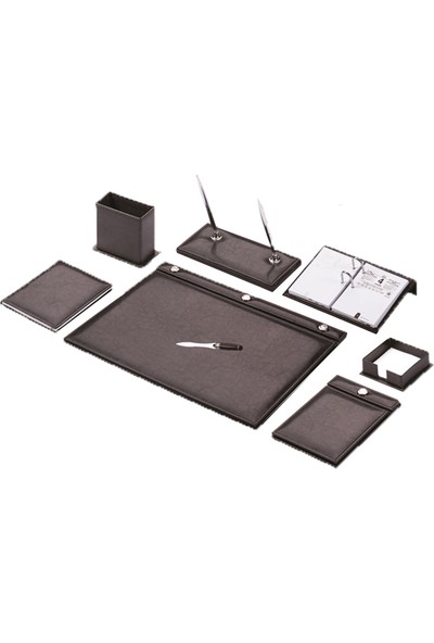 Gülpaş Sümen Takımı 9 Parça Napa Suni Deri Sade Düğmeli Siyah 908 Gülpaş Sümen Takımı 9 Parça Napa Suni Deri Sade Düğmeli Siyah 908