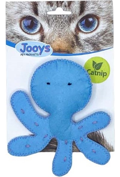 Jooys Catnip'li Ahtapot Kedi Oyuncağı