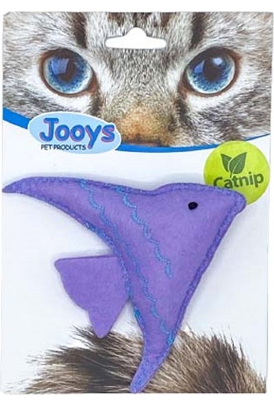 Jooys Catnip'li Balık Kedi Oyuncağı
