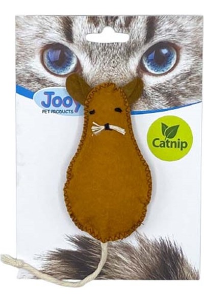 Jooys Catnip'li Fare Kedi Oyuncağı Jooys Catnip'li Fare Kedi Oyuncağı