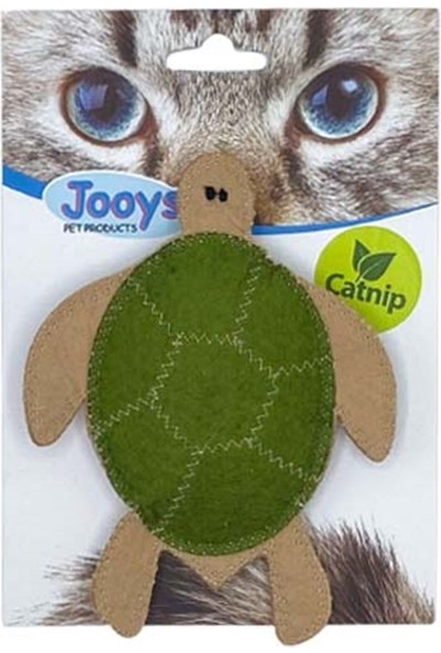 Jooys Catnip'li Kaplumbağa Kedi Oyuncağı