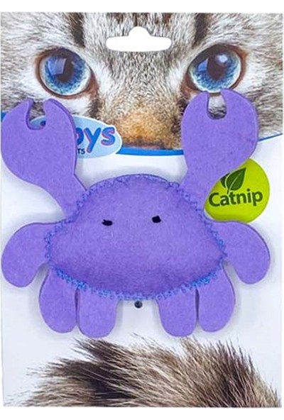 Jooys Catnip'li Yengeç Kedi Oyuncağı