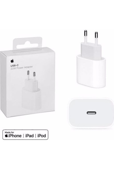 Medya Tech Apple Iphone Hızlı Şarj Aleti 20W Usb-C Adaptör 11-12-13 Pro