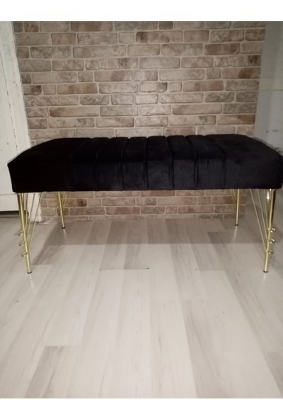 Alda Gelsin Lüks Modern Çizgi Model Bench Puf (120 Cm) Alda Gelsin Lüks Modern Çizgi Model Bench Puf (120 Cm)