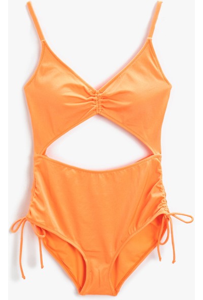 Koton Pencere Detaylı V Yaka Mayo