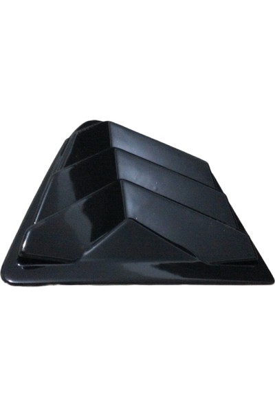 Honda Civic Fb7 Kelebek Cam Vizörü (Plastik) Piano Black