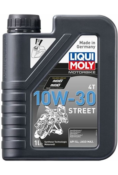 Liqui Moly 4t Street 10W-30 1 Litre Motosiklet Motor Yağı (2526) Liqui Moly 4t Street 10W-30 1 Litre Motosiklet Motor Yağı (2526)