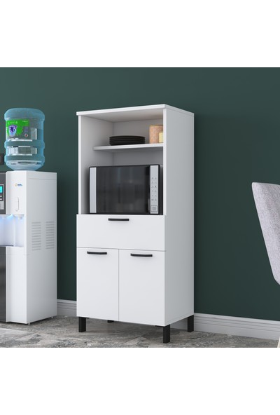 Rani F5 Çok Amaçlı Dolap 2 Kapaklı 3 Raflı 1 Çekmeceli Banyo Balkon Mutfak Dolabı Beyaz Rani F5 Çok Amaçlı Dolap 2 Kapaklı 3 Raflı 1 Çekmeceli Banyo Balkon Mutfak Dolabı Beyaz