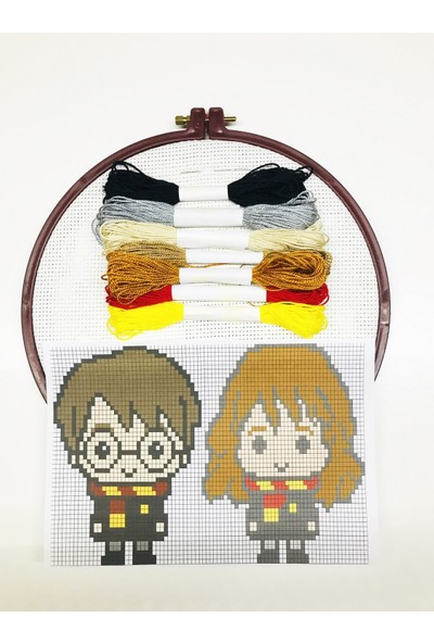 İdil Hobi Market Idilhobimarket Kanaviçe Etamin Kiti 100