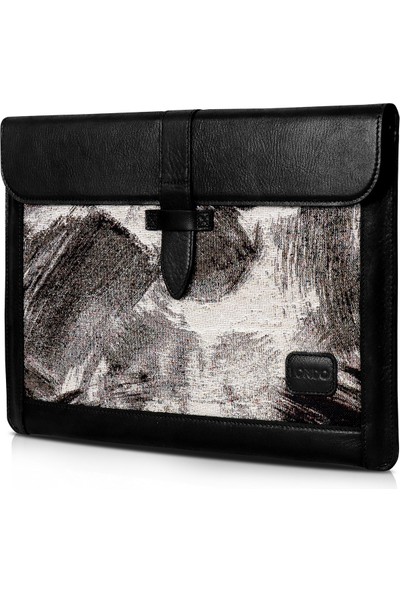 Londo Hakiki Deri ve Kumaş Korumalı Macbook Pro 15 -16 Londo Hakiki Deri ve Kumaş Korumalı Macbook Pro 15 -16